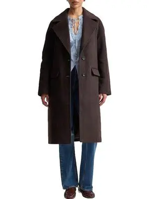 Avec Les Filles Walker Long Coat - Sable