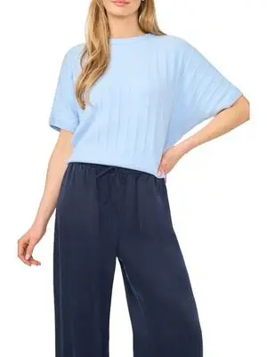 Halogen Short Dolman Sleeve Sweater - Kentucky Blue