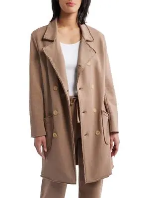 Frank & Eileen Tipperary Knit Trench Coat - Toasted
