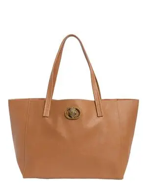 Kurt Geiger Large Chelsea Slouch Leather Tote - Light/pastel Brown