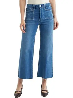 Paige Vanessa Wide Leg Jeans - Nerium