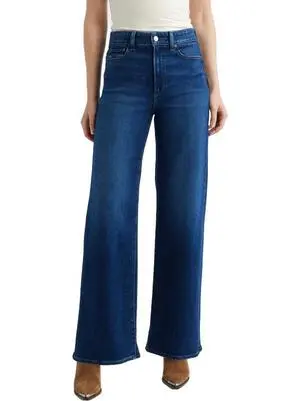 Paige Vanessa High Waist Wide Leg Jeans - Willat