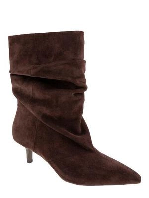 Bcbgmaxazria Dalles Kitten Heel Pointed Toe Booties - Brown