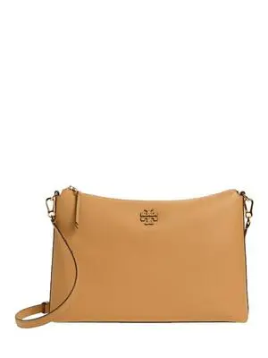 Tory Burch Limited Edition Convertible Leather Bag - Warm Biscuit