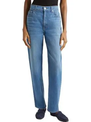 Veronica Beard Harley Barrel Leg Jeans - River Wind