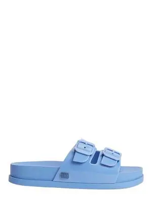 Tommy Hilfiger Double Strap Jelly Slides - Blue Note