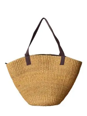YUMI WEAVES Yumi Weaves Merle Oversized And Mini Abaca Summer Bags