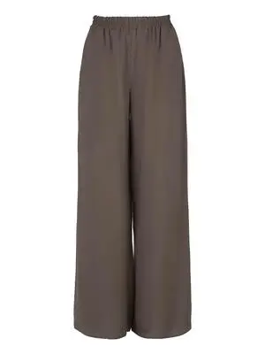 CONQUISTA Palazzo Pants - Brown