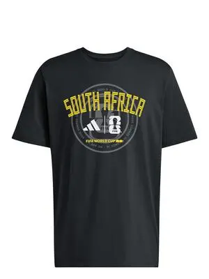 Adidas Fifa World Cup 26 Qualifier Tee South Africa - Black
