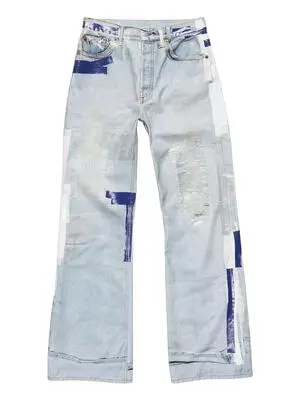 Acne Studios Straight Leg Jeans - Blue