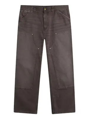 Carhartt Work In Progress Og Double Knee Pants - Brown