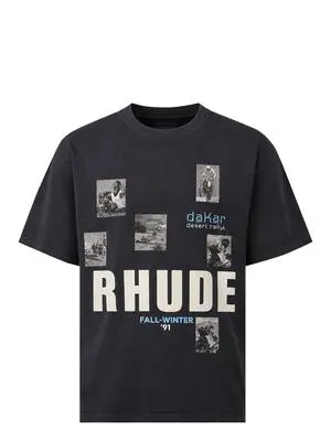 Rhude 91 Dakar Rallye T-shirt - Black