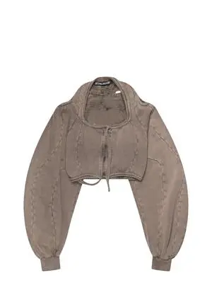 Ottolinger Cropped Zip-up Jacket - Tan