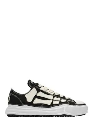Mihara Yasuhiro Mmy Bones X' Sneakers - Black