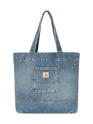 Carhartt Work In Progress Denim Tote Bag - Blue