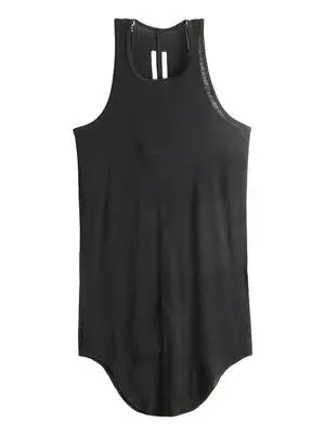 Rick Owens Ribbed Tank - Black