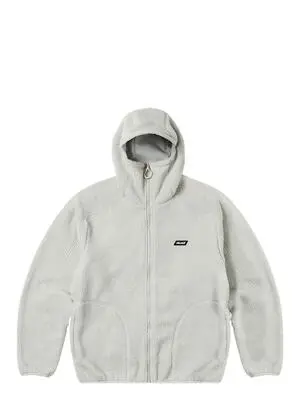PALACE Peak Fleece Jacket With Hood - Grey