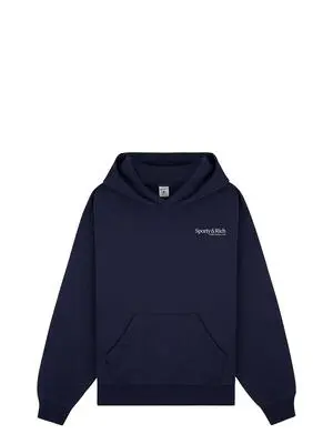 SPORTY & RICH Modern Hoodie - Blue