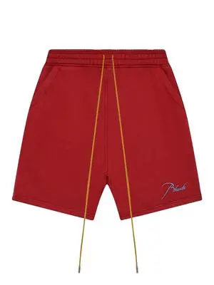 Rhude Classique Sweatshort Riviera - Red