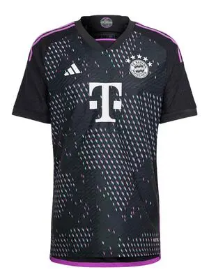 Adidas Fc Bayern 23/24 Authentic Away Jersey - Black