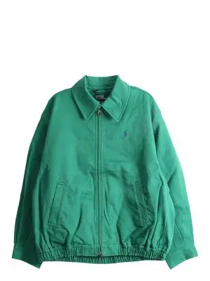 Polo Ralph Lauren Zip-up Twill Jacket - Green
