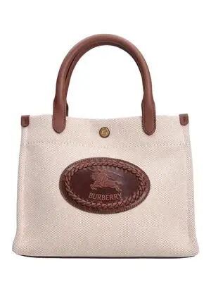 Burberry Burberry "Clovellly" Mini Tote Bag Cream