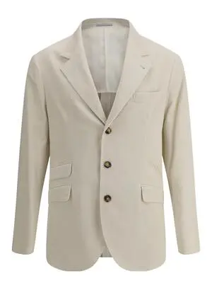 Brunello Cucinelli Brunello Cucinelli Single Breasted Long Sleeved Blazer No