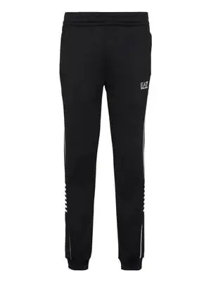EA7 Logo Decal Sweatpants - Black