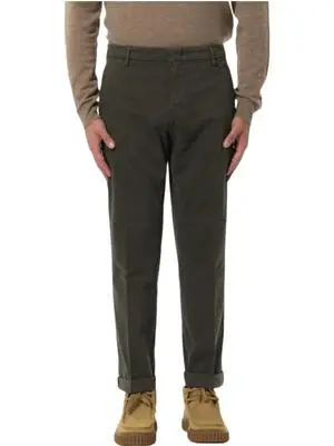 DONDUP Gaubert Straight-leg Trousers - Green