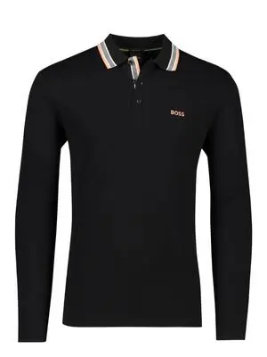HUGO BOSS Striped Collar POLO Shirt