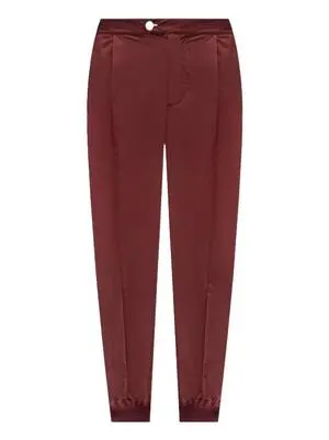Brunello Cucinelli Logo-print Track Pants Red