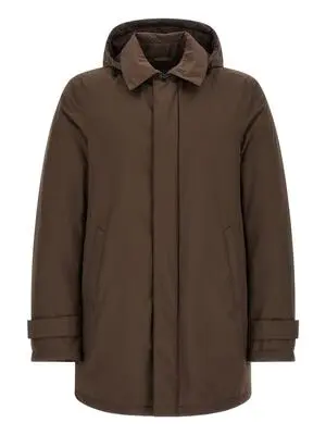 Herno Long-sleeved Padded Jacket - Brown