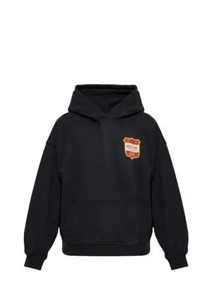 Rhude Logo-print Hoodie - Black