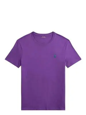 Polo Ralph Lauren Logo Crewneck T-shirt - Purple