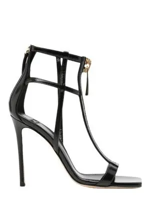 ELISABETTA FRANCHI Elisabetta Franchi Square-Toe High-Heeled Sandals