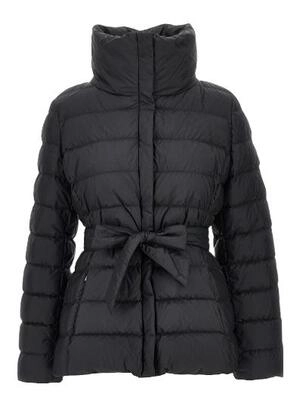 Max Mara Long-sleeved Padded Jacket - Black
