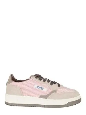 AUTRY AUTRY Medalist Low-top Sneakers Pink/choco