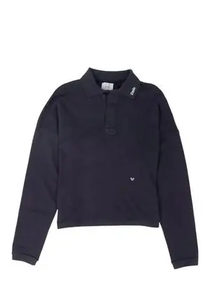 Rhude Long-sleeve Polo Shirt - Black