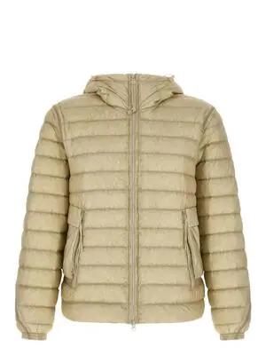 C.P. COMPANY Quilted Goggle-lens Jacket - Beige