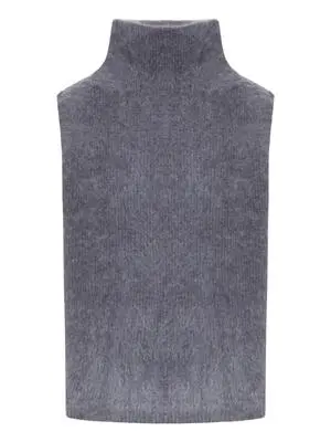 LISA YANG Lisa Yang Turtleneck Vest Sweater