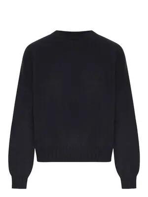 LISA YANG Crew Neck Sweater - Black