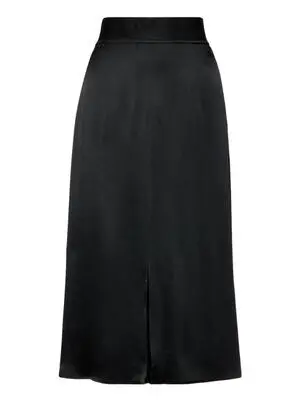 MAISON MARGIELA Maison Margiela Washed Silk Satin Midi Skirt