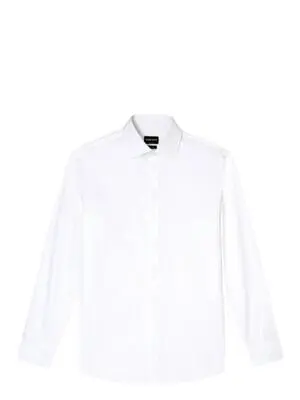 Giorgio Armani Long-sleeved Shirt - White