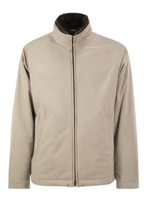 Herno Long-sleeved Casual Jacket With Faux Fur Collar - No