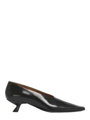 Marni Cindi Square-toe Pumps - Black