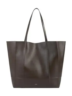 TOTEME Structured Large Tote Bag - Brown