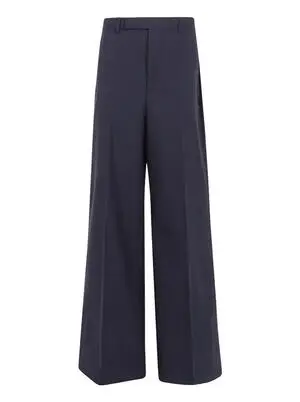 Rick Owens Tailored Trousers With Belt Loops - Black
