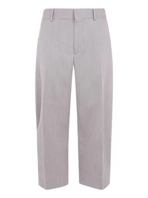 STUDIO NICHOLSON STUDIO NICHOLSON Fume Pleated Wide-Leg Pants