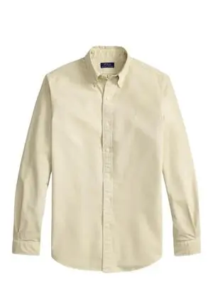 Polo Ralph Lauren Garment-dyed Oxford Shirt - Nude