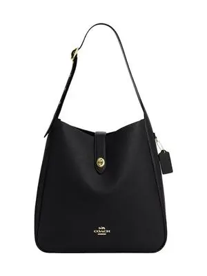 COACH Hadley Large Shoulder Bag - Black